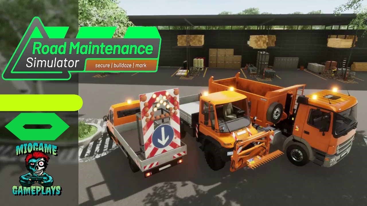 Road Maintenance Simulator Gameplay HD - YouTube