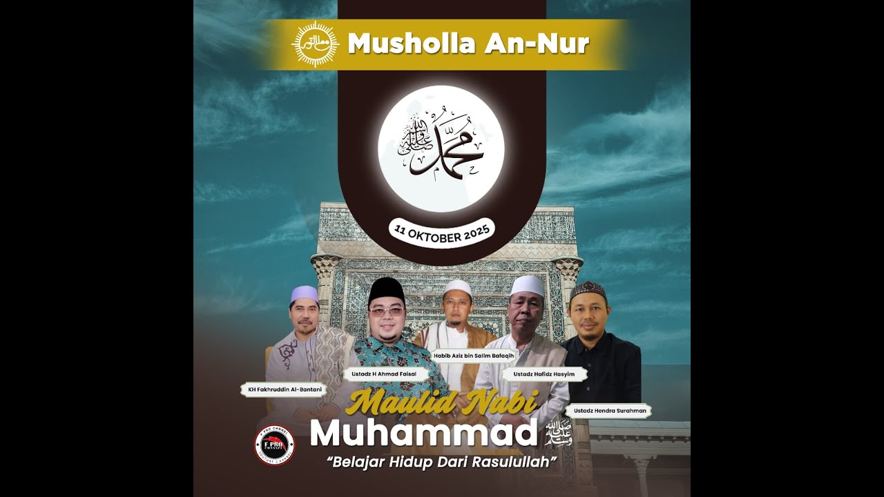 LIVE MAULID NABI MUHAMMAD SAW - MUSHOLLAH AN NUR | SRENGSESNG JAKARTA ...