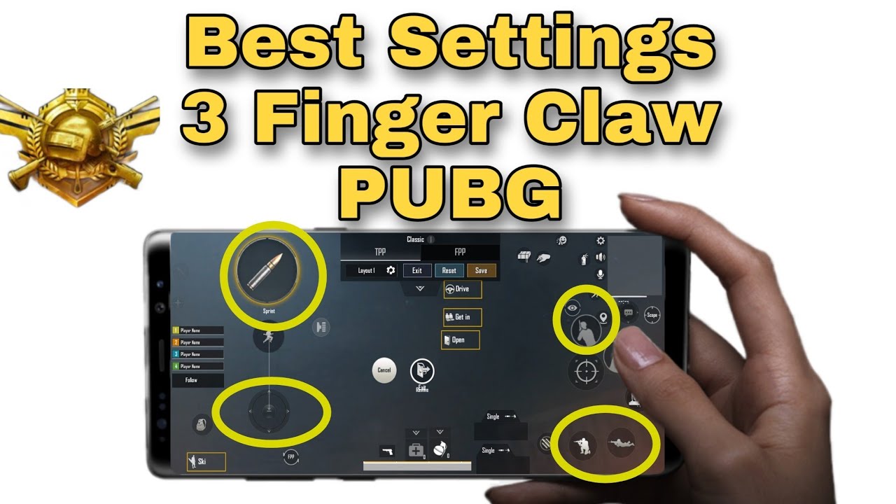 How to Play PUBG with 3 Finger? | PUBG Mobile 3 Finger Claw? - YouTube