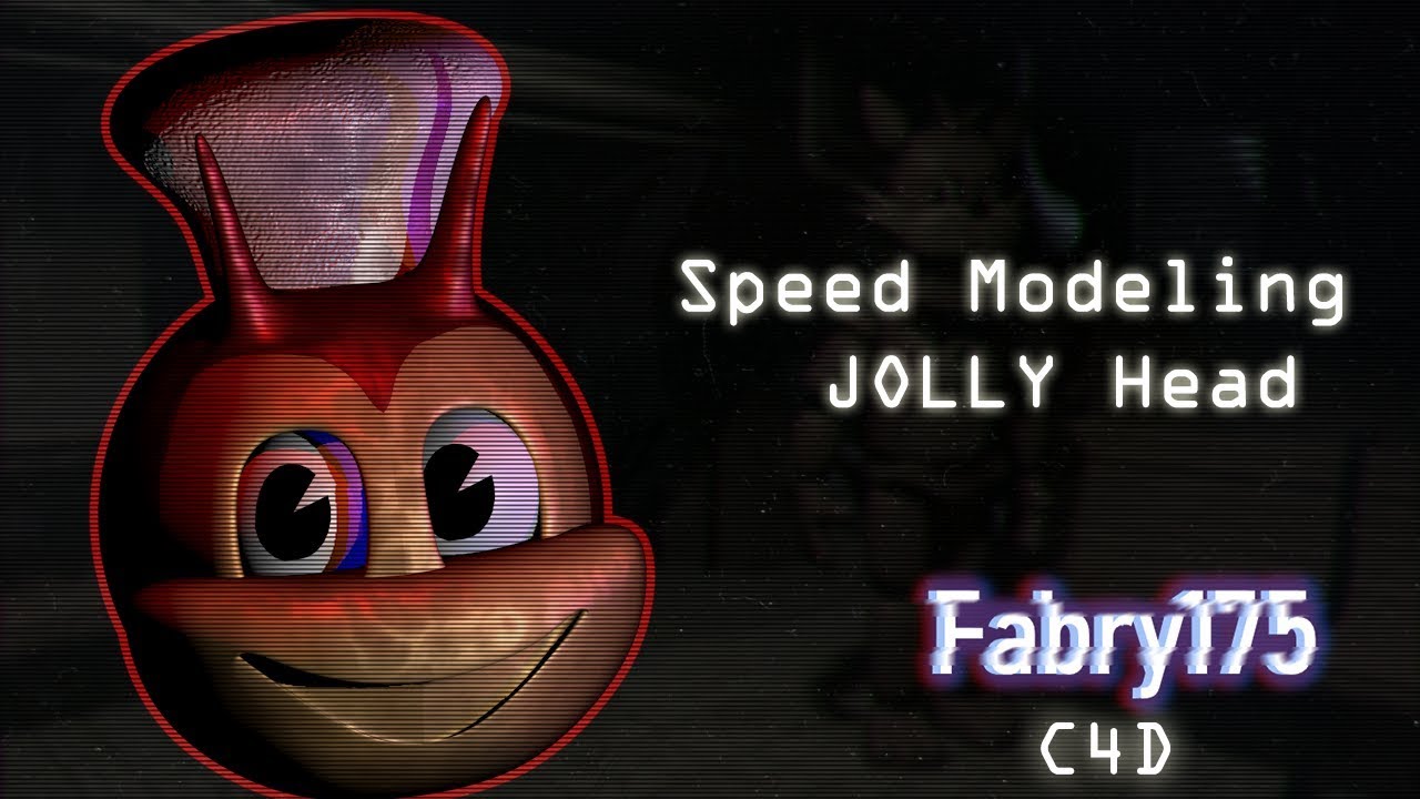 Speed Modeling Jolly Head ( Fnaf-jolly-c4d ) Part 1 | ツFabry 175 - YouTube