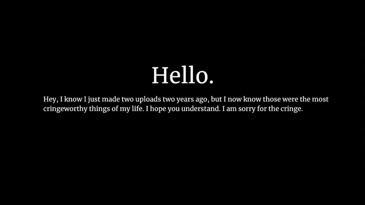 The Grand Cringe Apology - YouTube