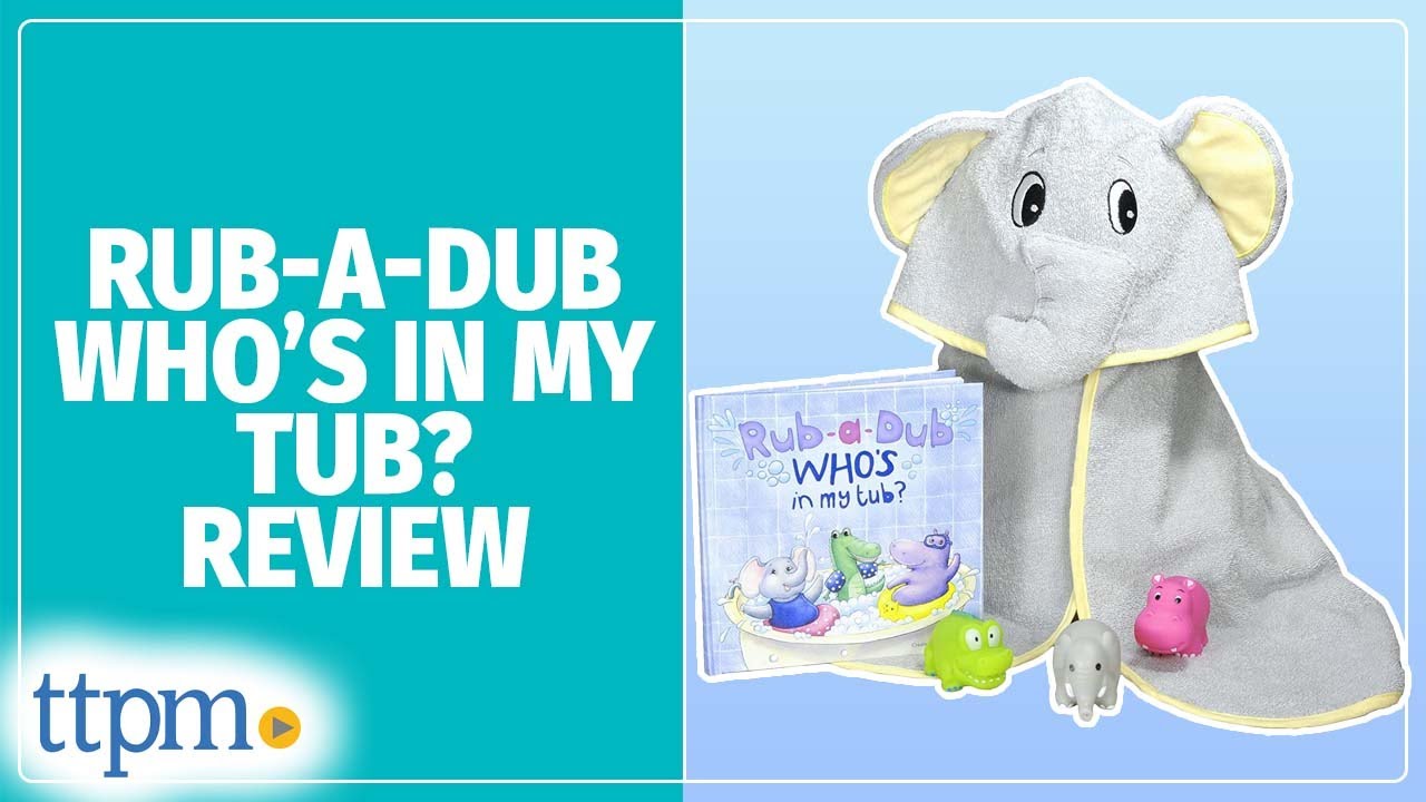 Rub-a Dub Who's in my Tub Gift Set - YouTube