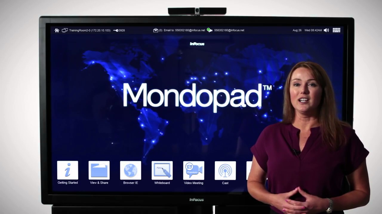 Infocus Mondopad Overview - VISITELECOM - YouTube