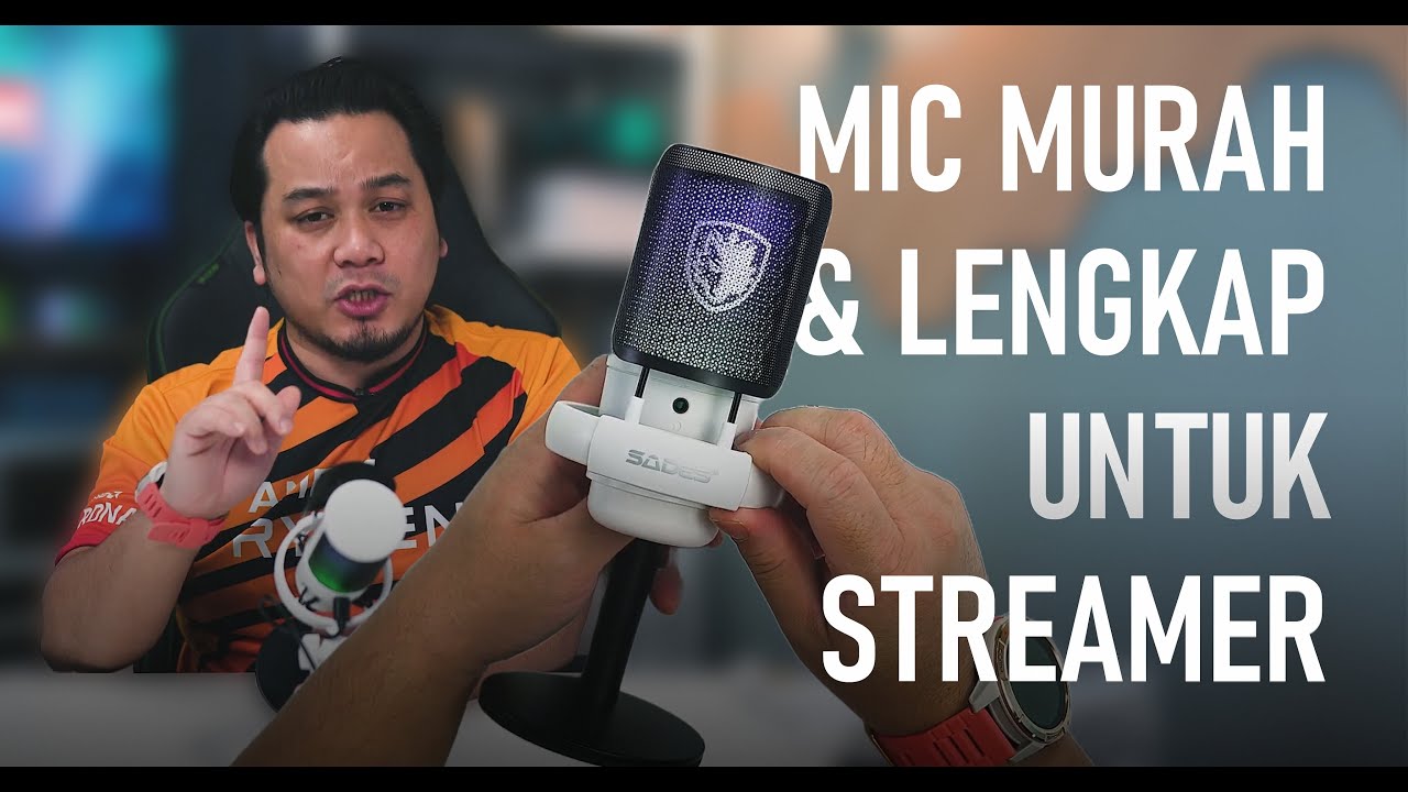 Mic Murah Dan Lengkap Untuk Streamer,Audio Level Studio Beb! Review ...
