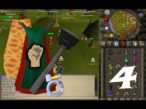 [OSRS] obby pure pking #4 | 99str - YouTube