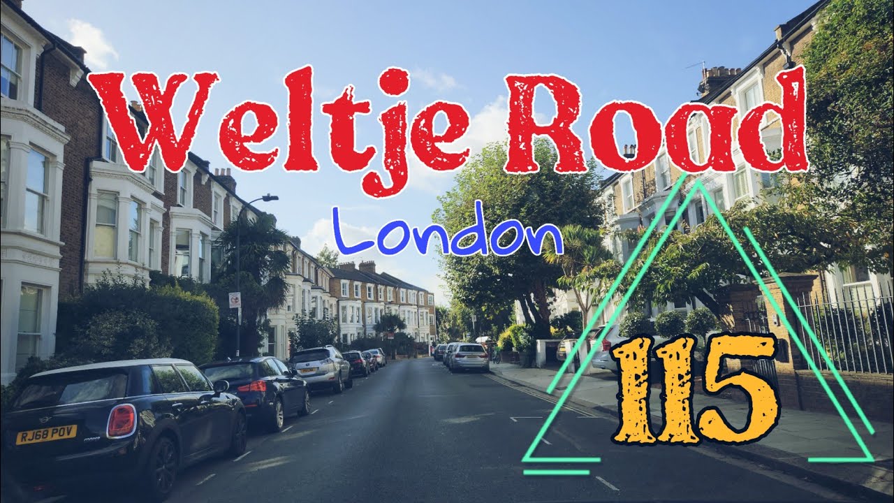 London Drive: Weltje Road, London To Tamworth Street #115 - YouTube