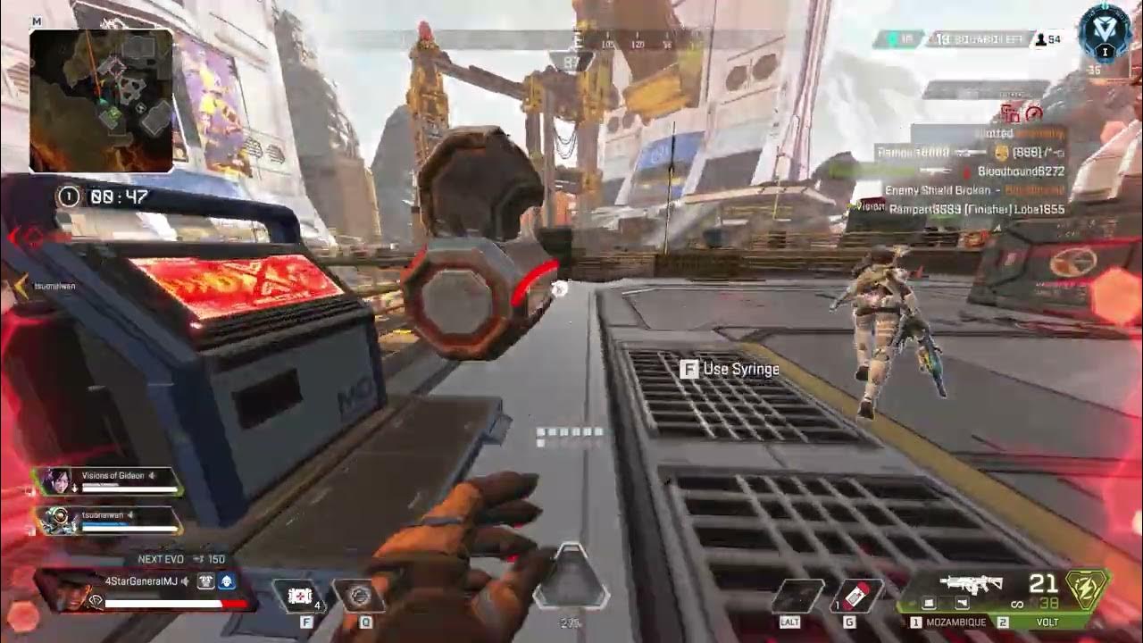 Apex Legends Season 17 ranked in a nutshell! 300ms ping + packetloss in every round - YouTube