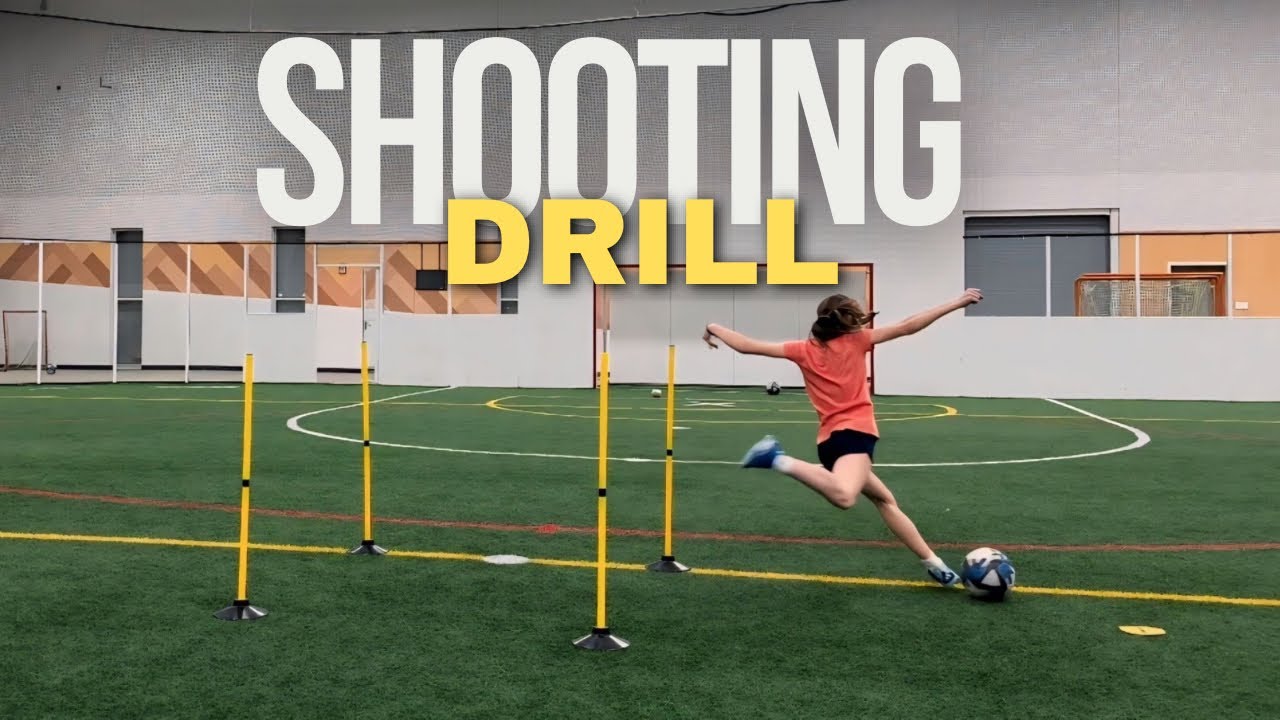 Soccer Shooting Drill to Score More Goals! - YouTube
