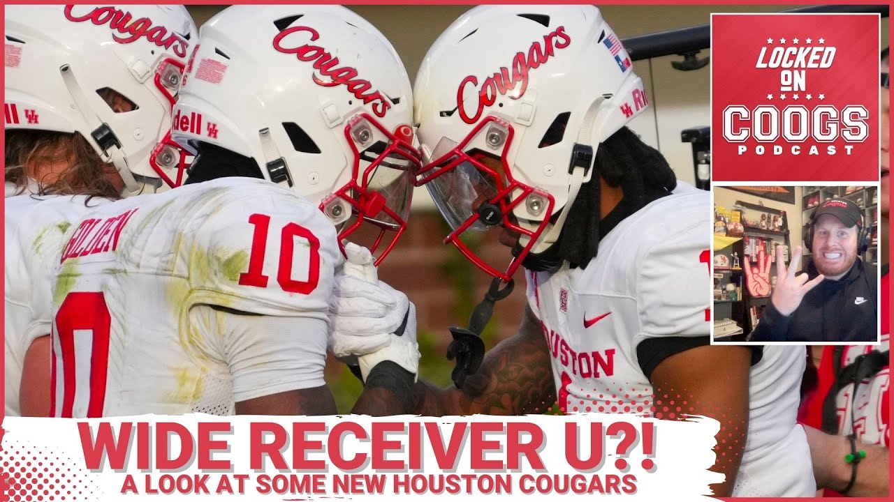 Is Houston Wide Receiver U? New Faces in Cougar Football - YouTube