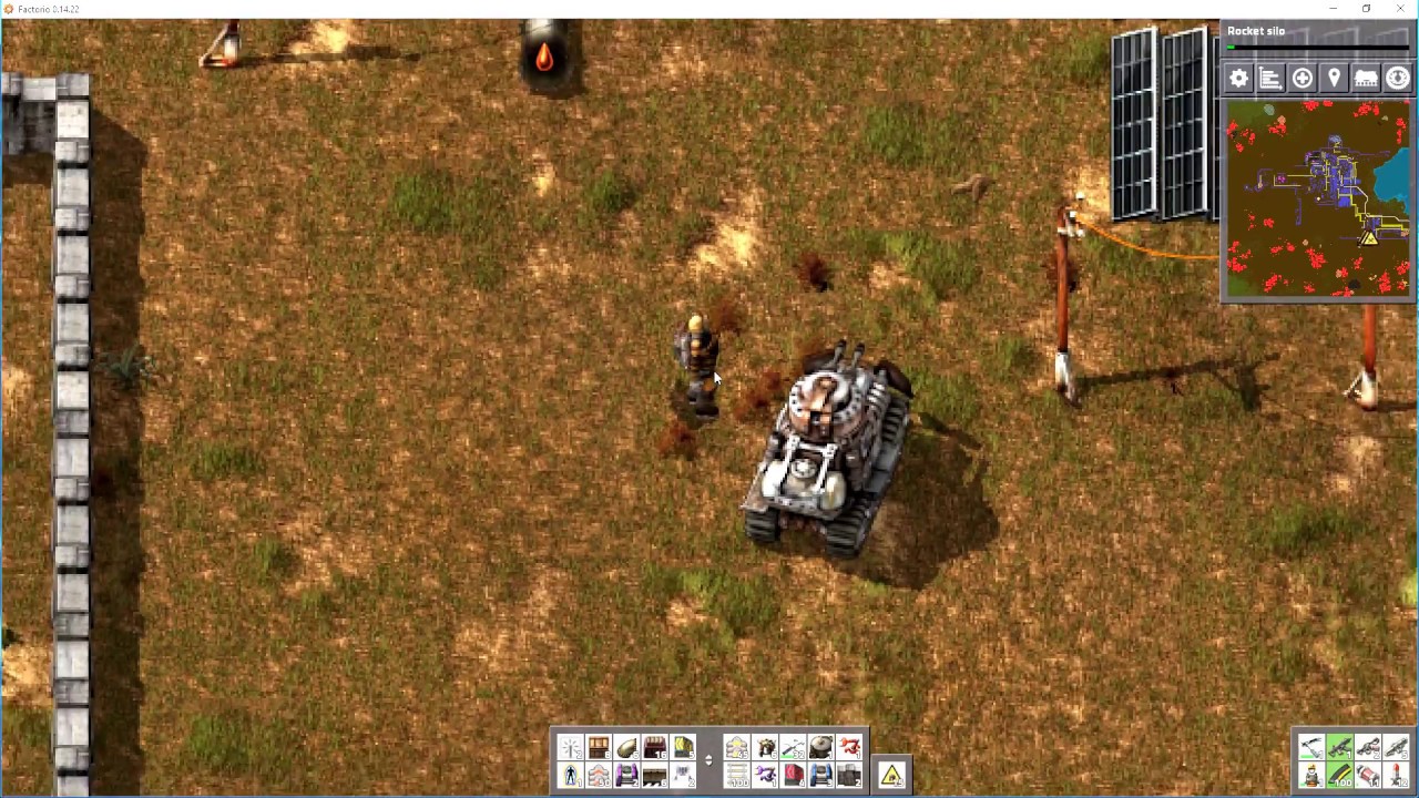 Factorio my first game - Building my first Factorio base #1 - YouTube