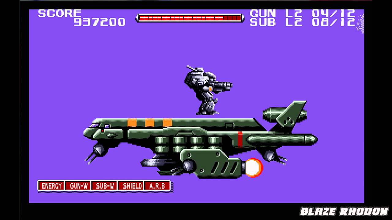 Night Slave (NEC PC-98) Walkthrough Stage 7 - YouTube