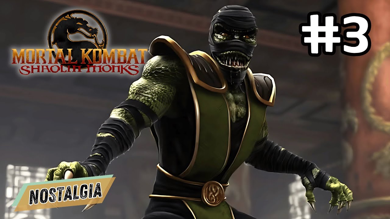 WAKTUNYA MENGHAJAR REPTILE! Mortal Kombat Shaolin Monks PS2 #3 - YouTube