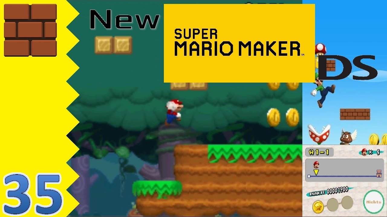 New Super Mario Maker DS Folge 35 - Nachgebautes Level - YouTube