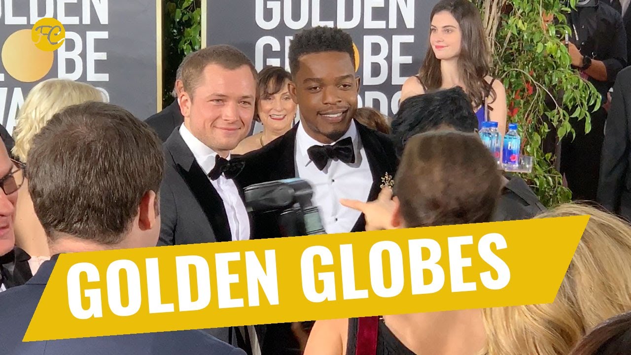 GOLDEN GLOBES 2019 | Red Carpet mit Stephen James, Florian Henckel von ...