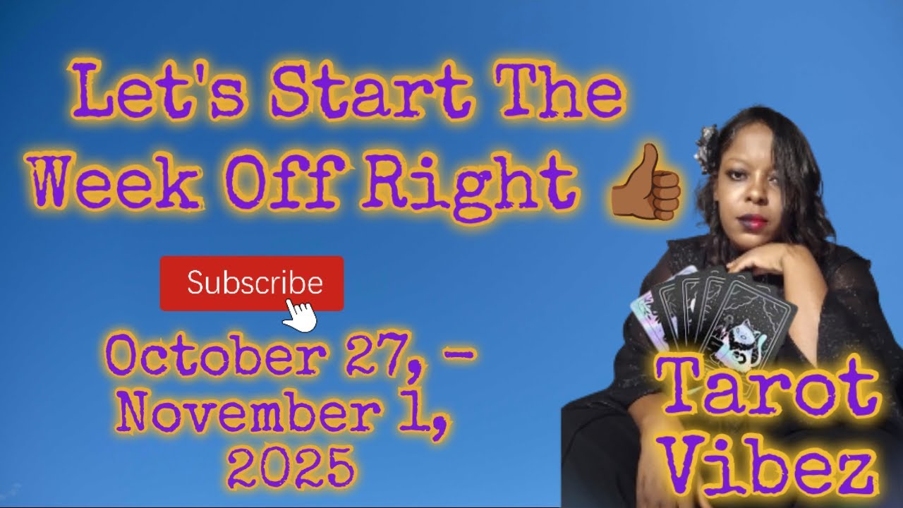 All Signs 🧿 Let's Get the Week Started Right 👍🏾 #allsignstarot - YouTube
