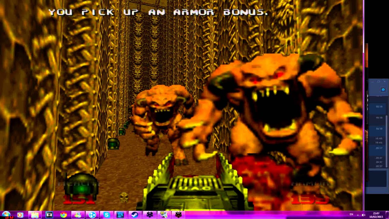 Doom 64 Ex custom map test - YouTube