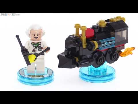 🔄 LEGO Dimensions Doc Brown BTTF Fun Pack review! 71230 re upload