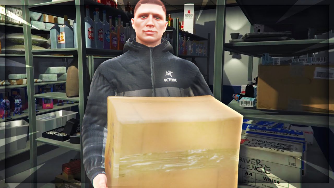 TØMMER POLITI-LAGERET! - DANSK GTA 5 RP FIVEM - YouTube