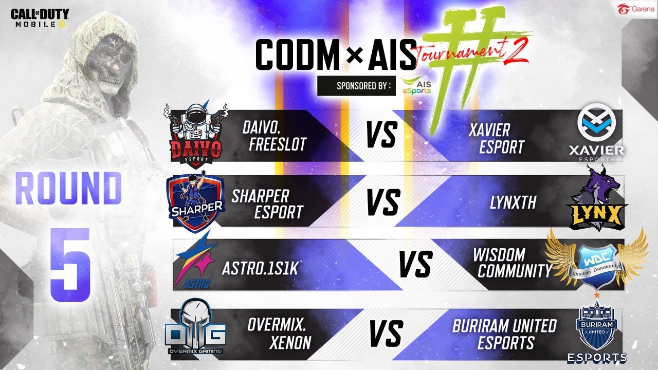 🔴ᴸᶦᵛᵉ | SEMI-FINAILS | CODM x AIS eSports Tournament #2 - YouTube