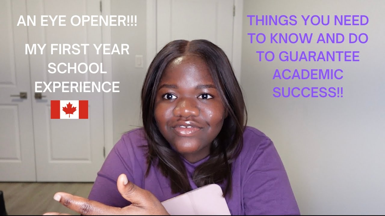 TIPS FOR ACADEMIC SUCCESS AS A FIRST YEAR INTERNATIONAL STUDENT🇨🇦 ...