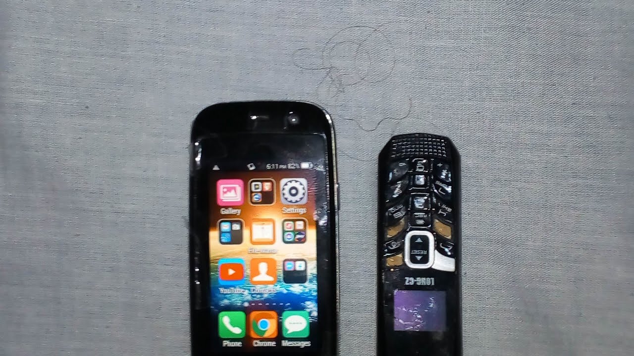 Tiniest Prison Phones In The World! - YouTube