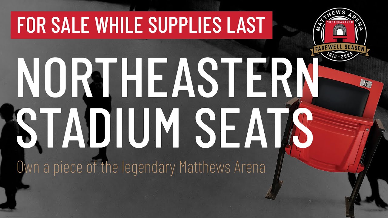 Northeastern University: Stadium Seats on sale to remember Matthews ...