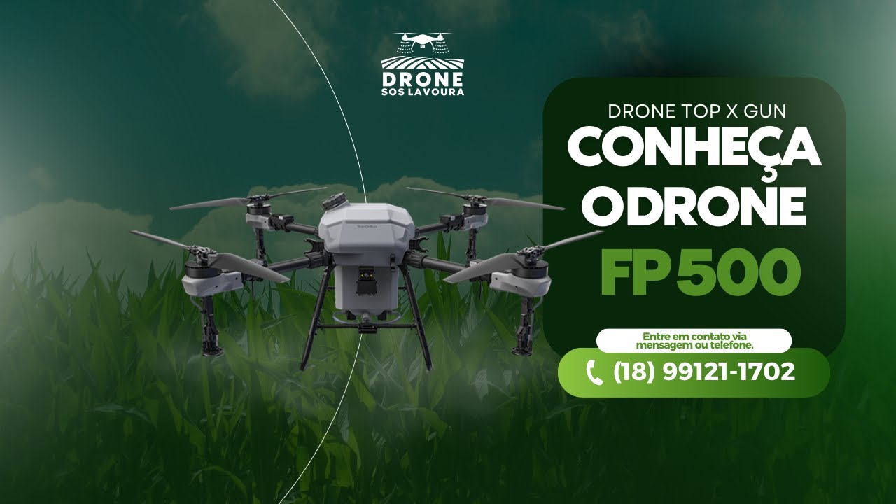 CONHEÇA O DRONE FP 500 - DA TOPXGUN - YouTube