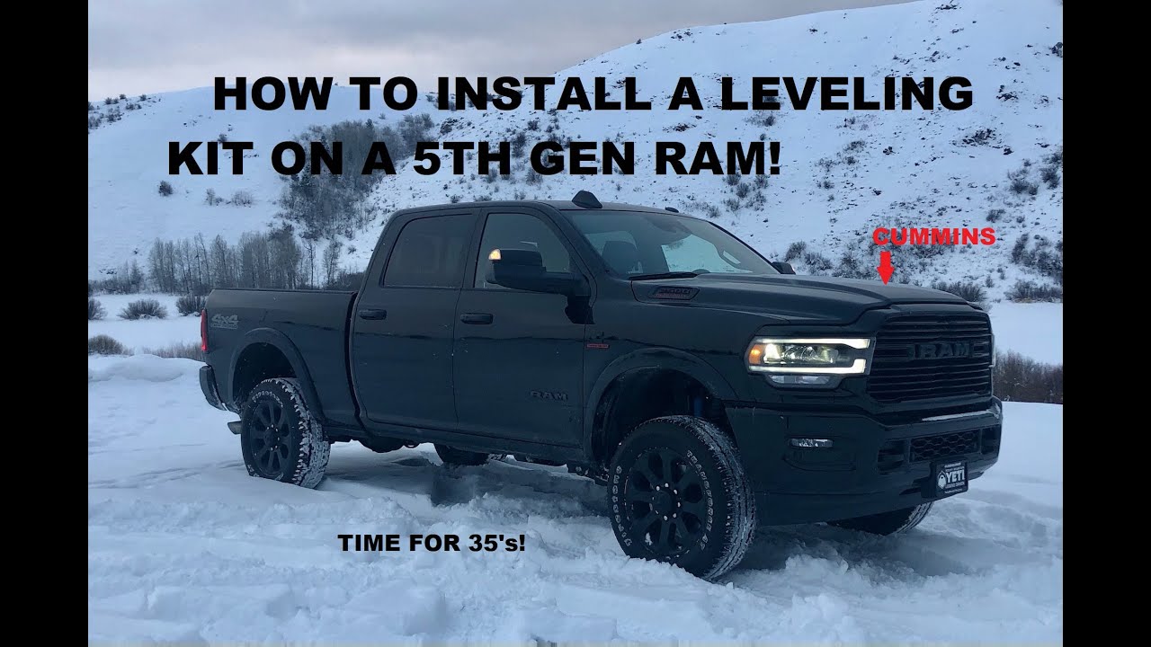 How To Install a Superlift Leveling Kit on a 2020 Ram 2500 Cummins ...