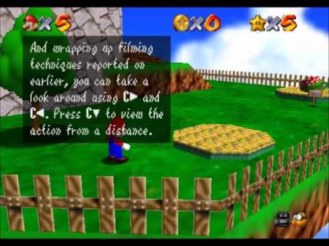 (OLD) Let's Play Super Mario 64 | Part 1 | Mario Makes a Portal ...