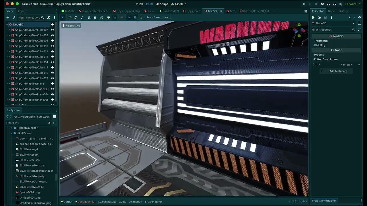 Fancy UI, Gridmaps, and a dilemma || Unnamed Space Game devlog #9 - YouTube