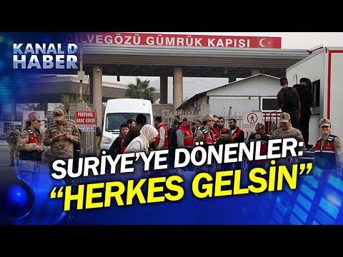 Mutluluktan Ağlayarak Suriye'ye Dönüyorlar! Türkiye'den Suriye'ye Dönüş Hızlandı