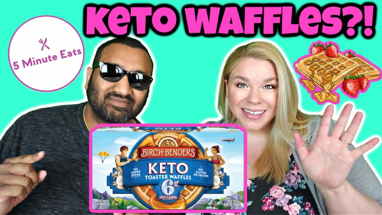 Birch Benders Keto Toaster Waffles Review - YouTube