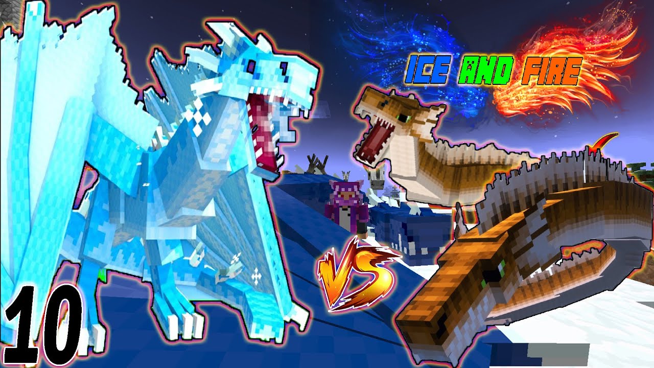 Ice and Fire Multiplayers EP10[នាគទឹកកកvsនាគទឹក ] - YouTube