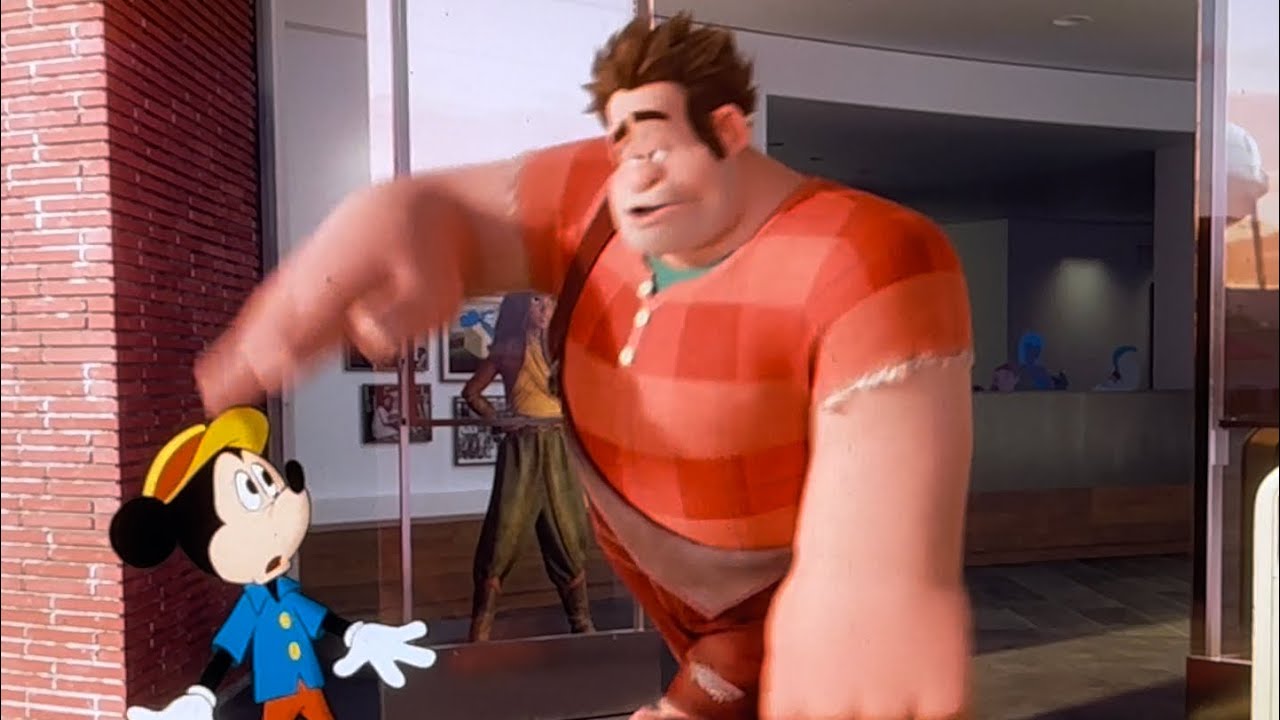 Wreck it Ralph Out the Arcade Game 🕹️ - YouTube