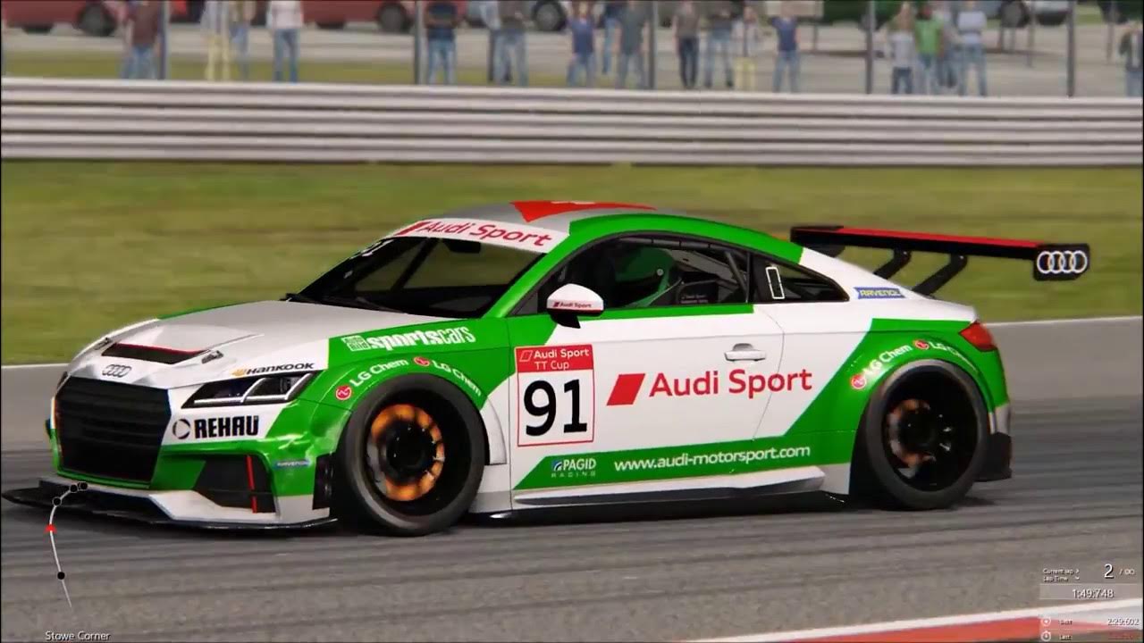 Assetto Corsa - SRS - YANIcom - Silverstone GP - Audi TT Cup - YouTube