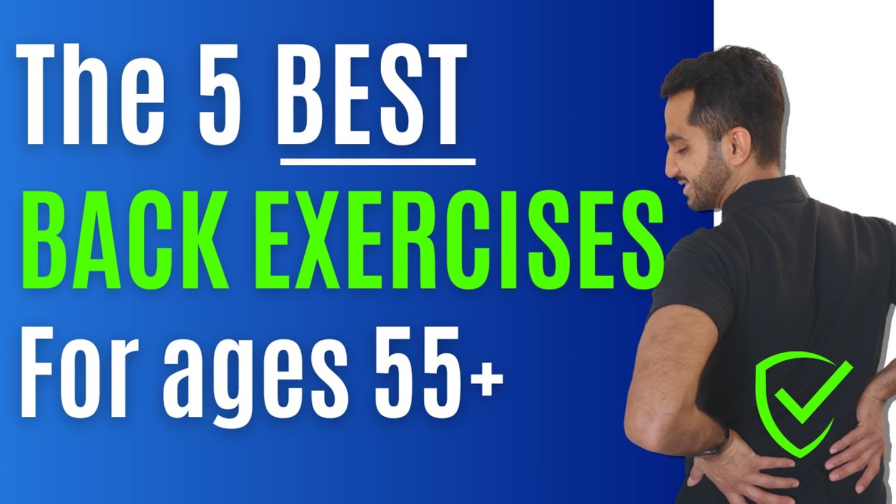 5 BEST Back Exercises for ages 55+ (DO DAILY!) - YouTube