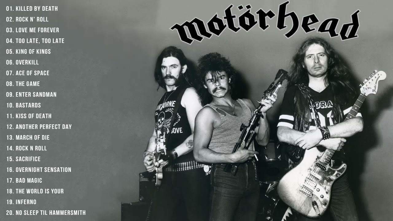Motorhead Greatest Hits Album 2021 - Best Songs Of Motorhead Playlist ...
