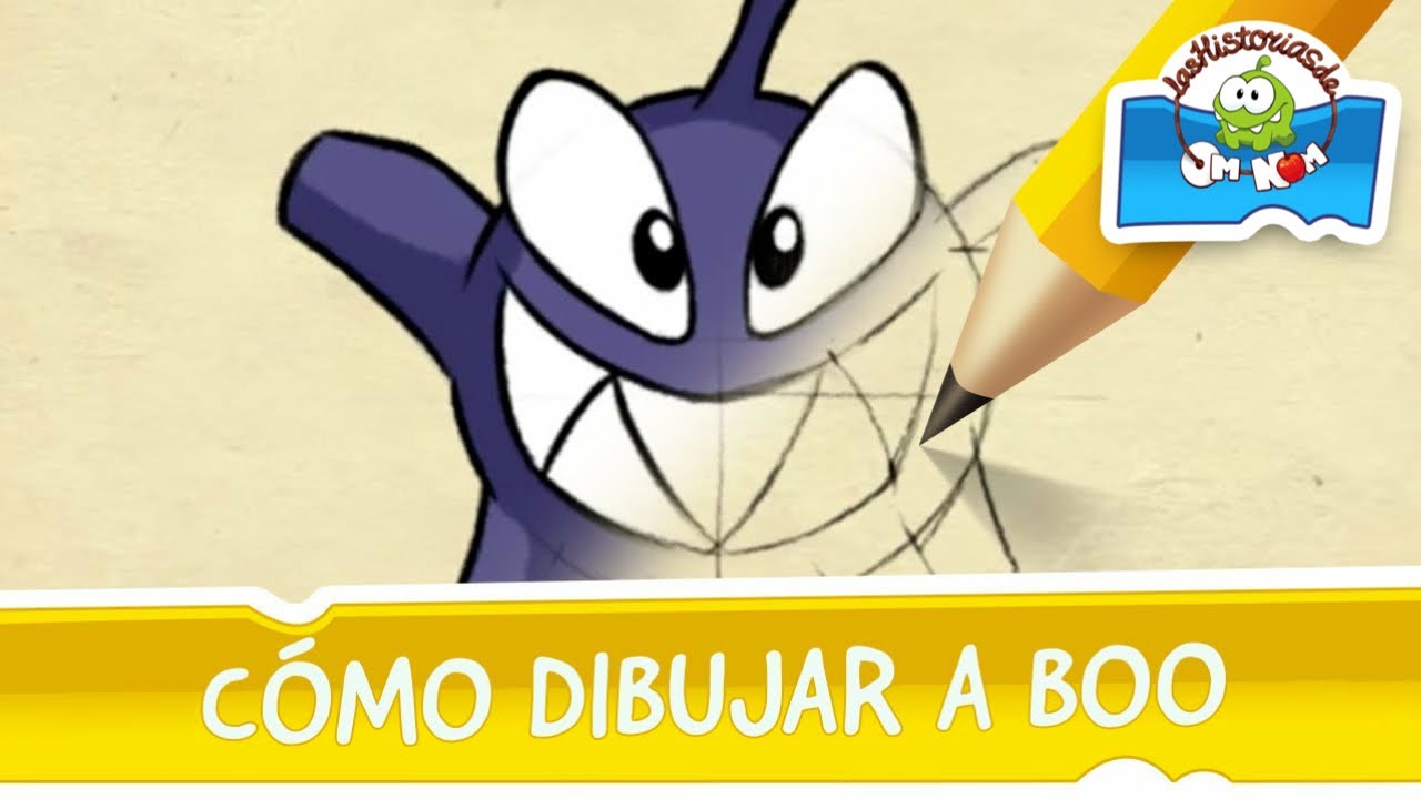 Historias de Om Nom | Cómo Dibujar a Boo | Cut The Rope - YouTube