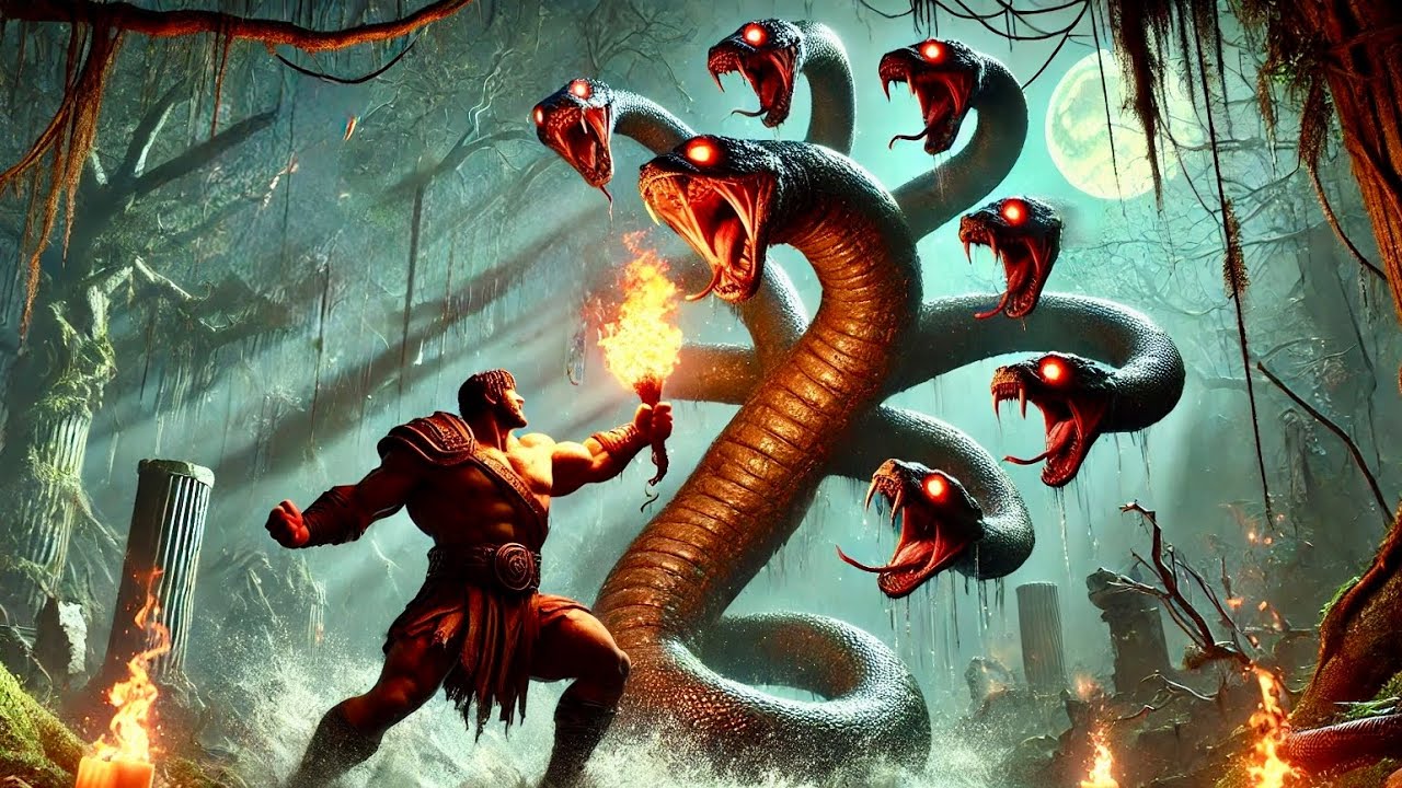 God of War Hercules Game Lernean Hydra Teaser Unreal Engine 5.5 Swamp Environment - YouTube