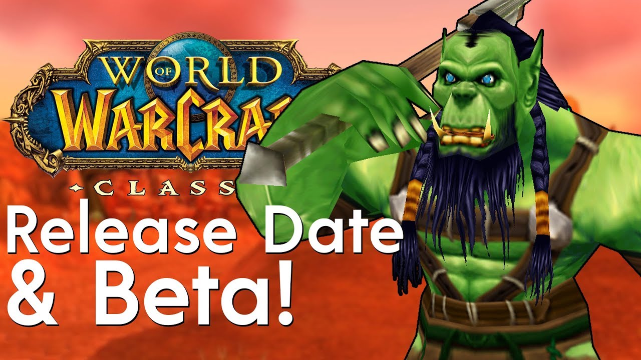 How to Join the WoW Classic Beta + RELEASE DATE! (No Beta Keys ...