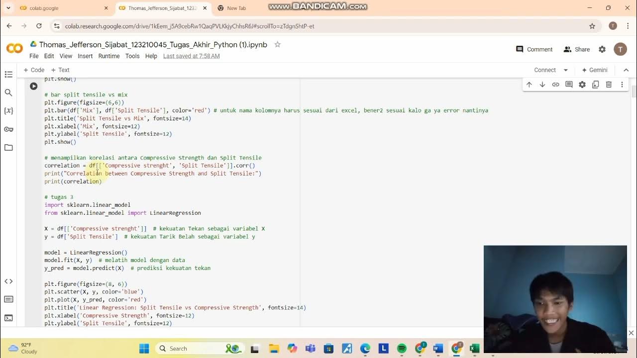 Tugas Akhir Python Matematika Rekayasa Metode Numerik - YouTube