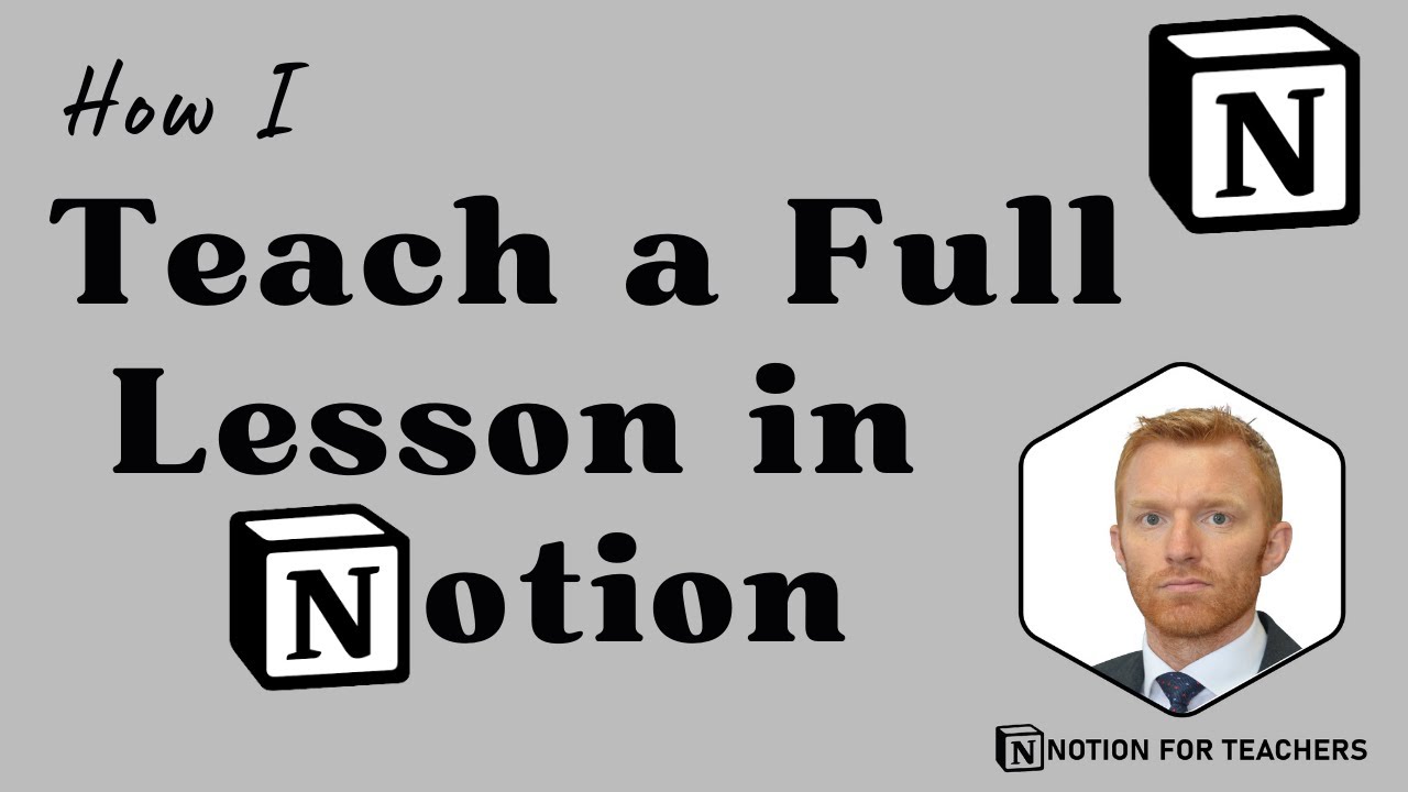 Teach A Full Maths Lesson In Notion - YouTube