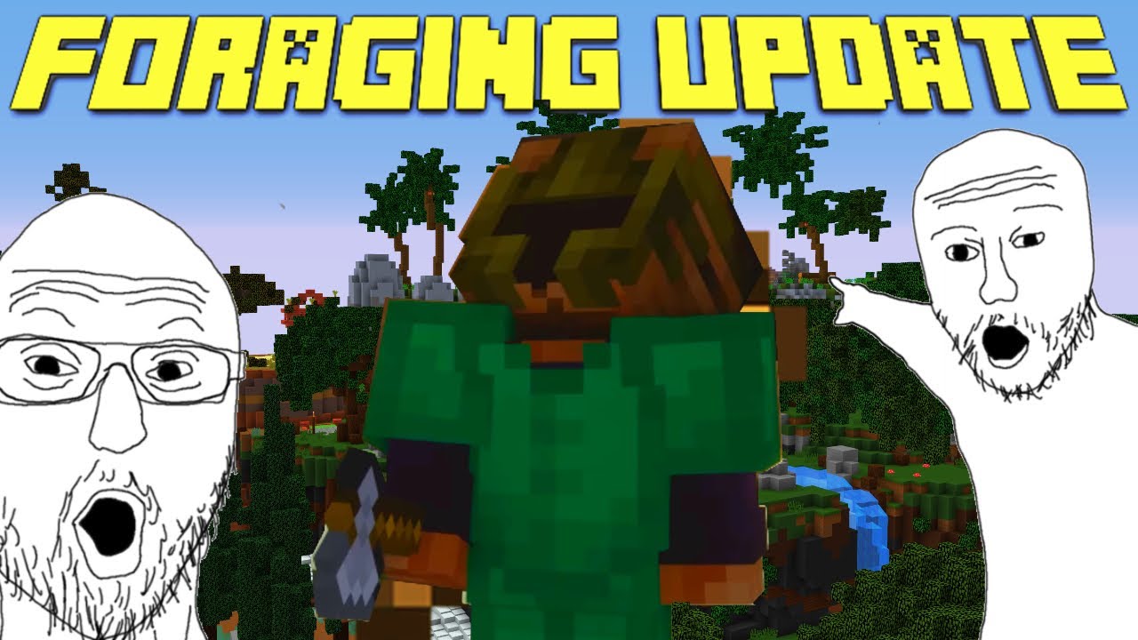 FORAGING UPDATE TRAILER ANALYSIS - HYPIXEL SKYBLOCK - YouTube