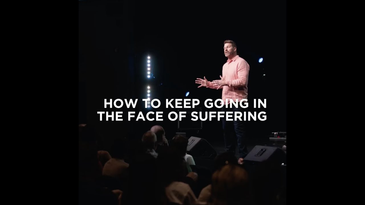 How to keep going in the face of suffering - - YouTube