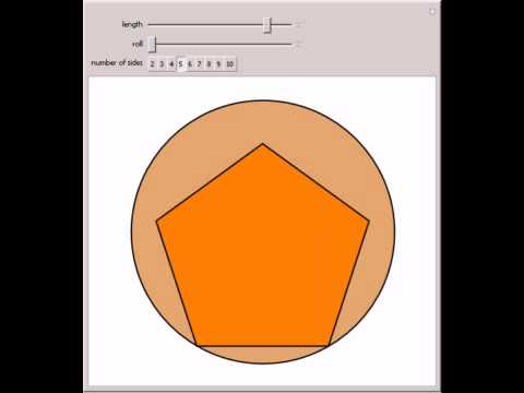 Rolling Polygons in a Circle - YouTube