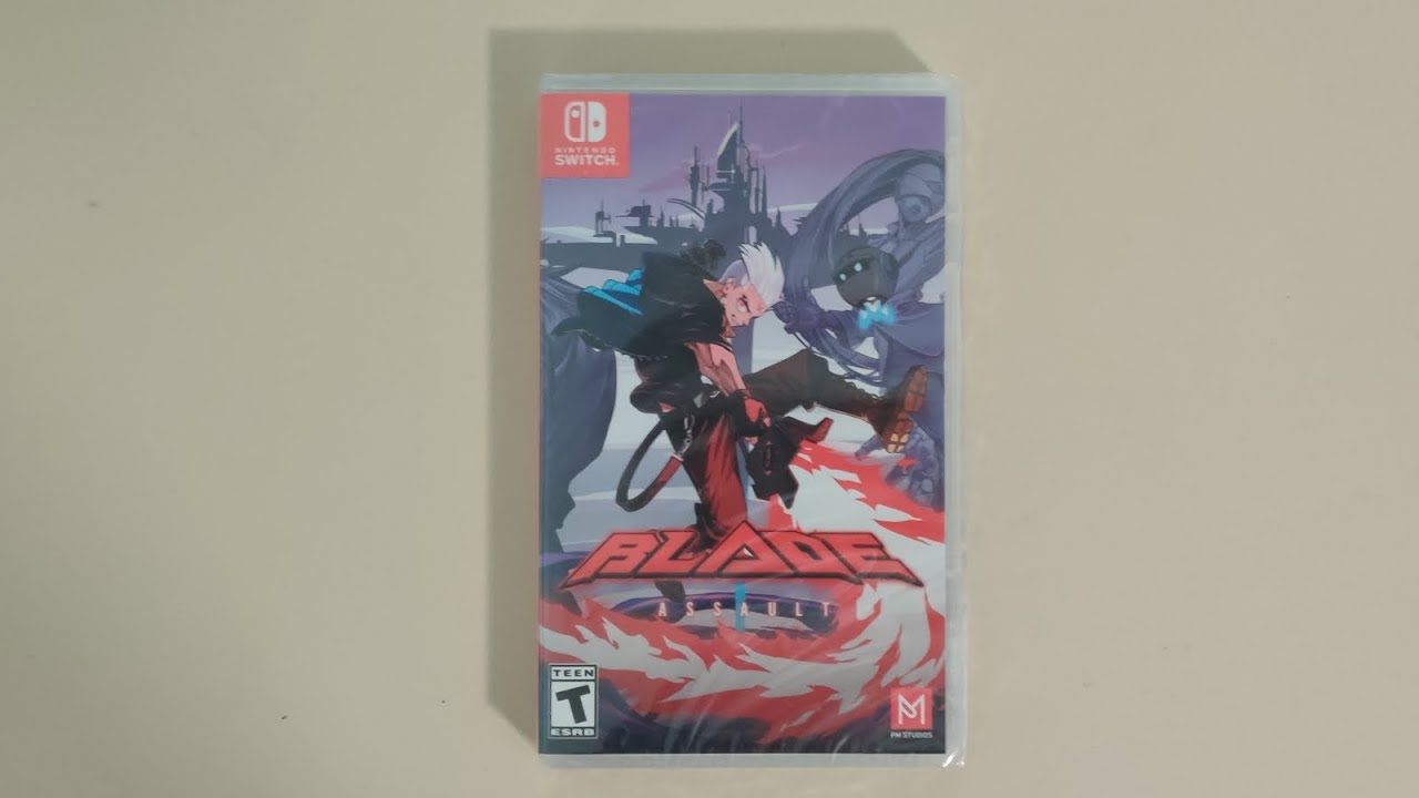Blade Assault Nintendo Switch Unboxing Video - YouTube