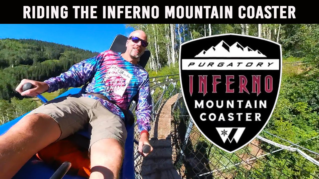 Purgatory Inferno Mountain Coaster - YouTube