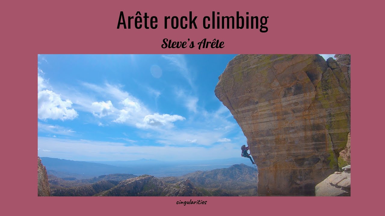 Arete rock climbing: Steve's Arete #womenwhoclimb - YouTube