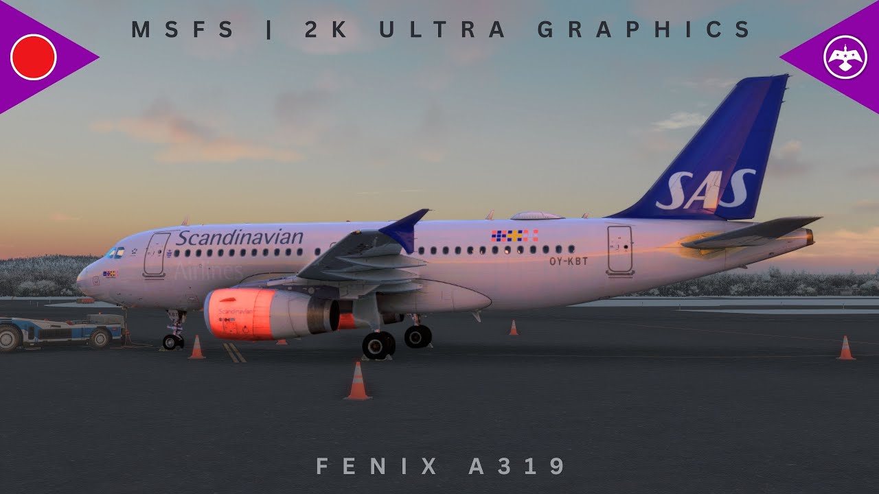 A319 Icy Escapade! | Microsoft Flight Simulator 2024 | Fenix A319 ...