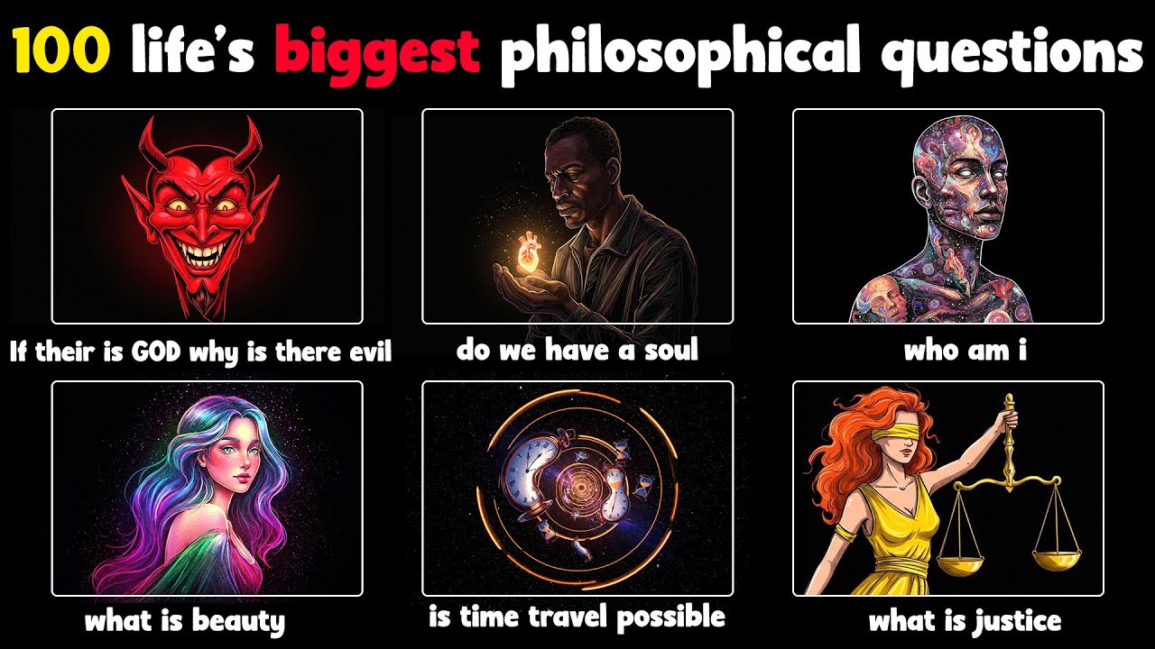 5+ Hours of 100 Life's Biggest Philosophical Questions to Fall Sleep ...